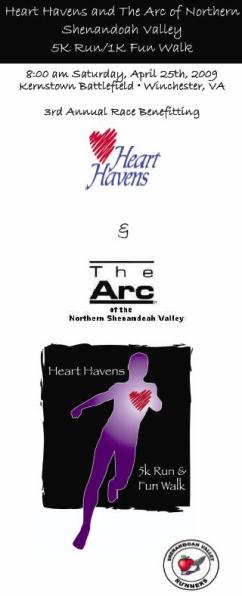 Heart Havens Arc of Northern Shenandoah Valley 5K